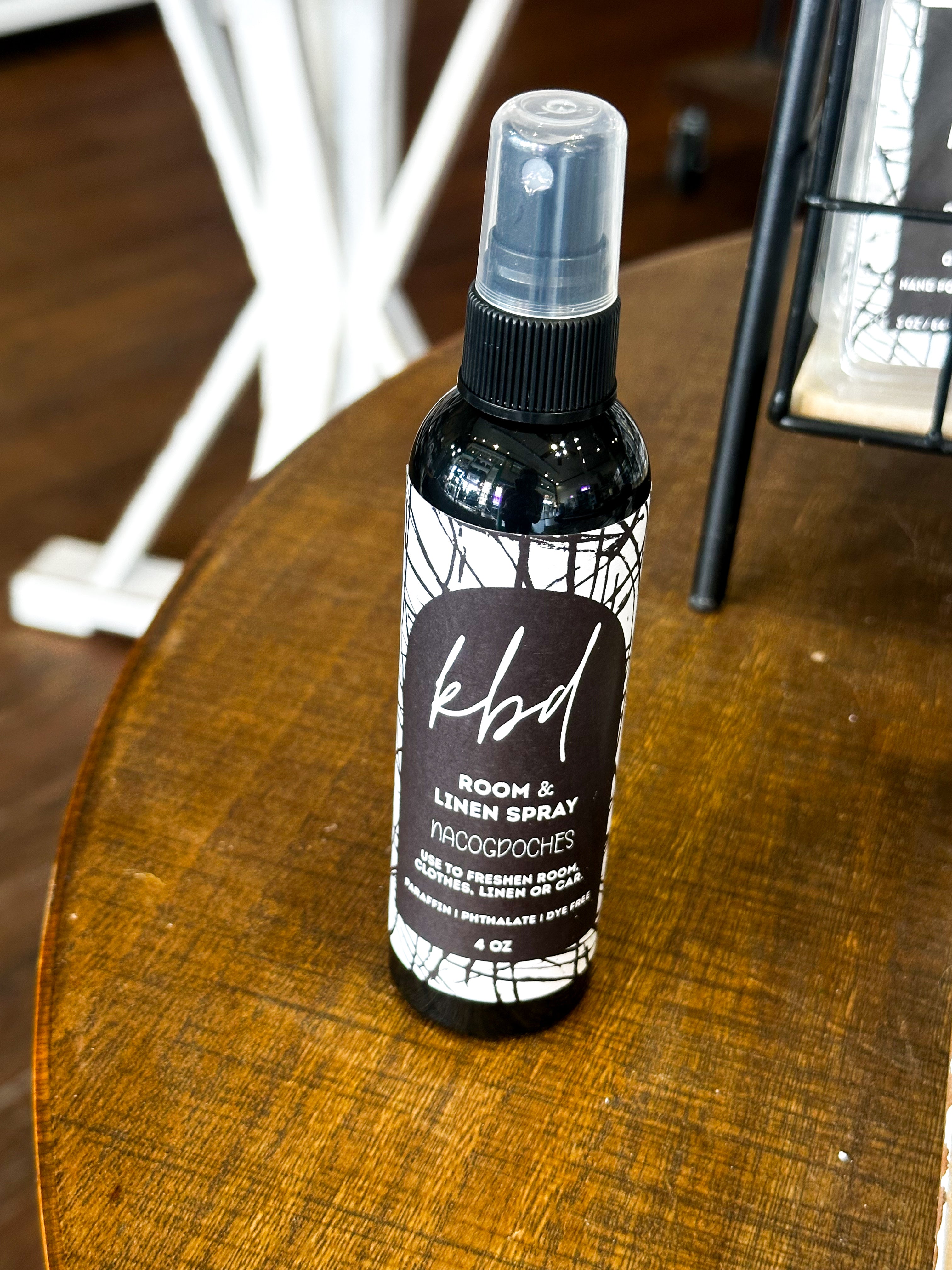 ROOM + LINEN SPRAY 4 OZ – KBD Graphics